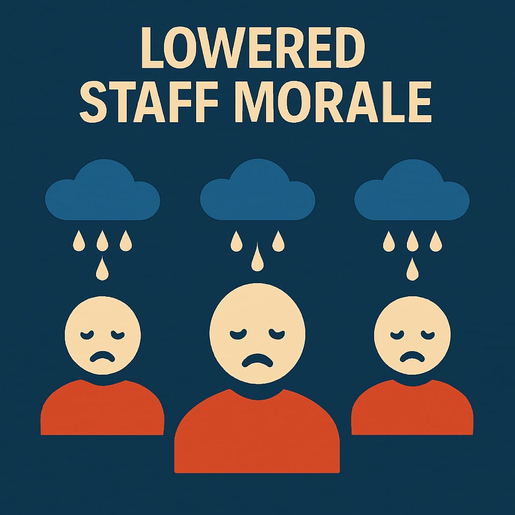 Lowered Staff Morale - Food Safety Training & Certification
